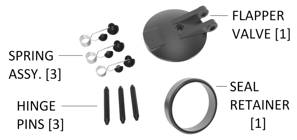 Flapper Style Repair Kits | Baker Drill Pipe Float Valves